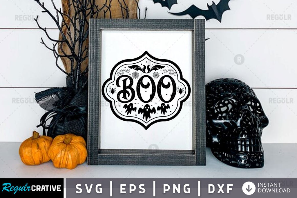 Boo SVG - So Fontsy