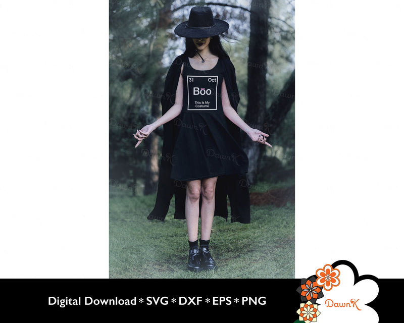 Boo This is My Costume | Devil Ears and Tail - So Fontsy