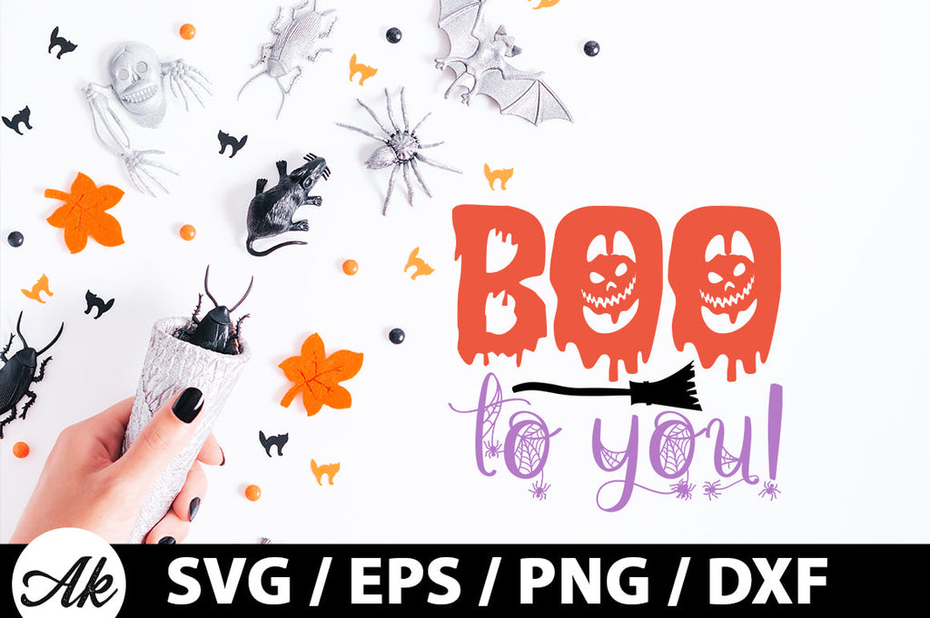 Boo to you! svg - So Fontsy