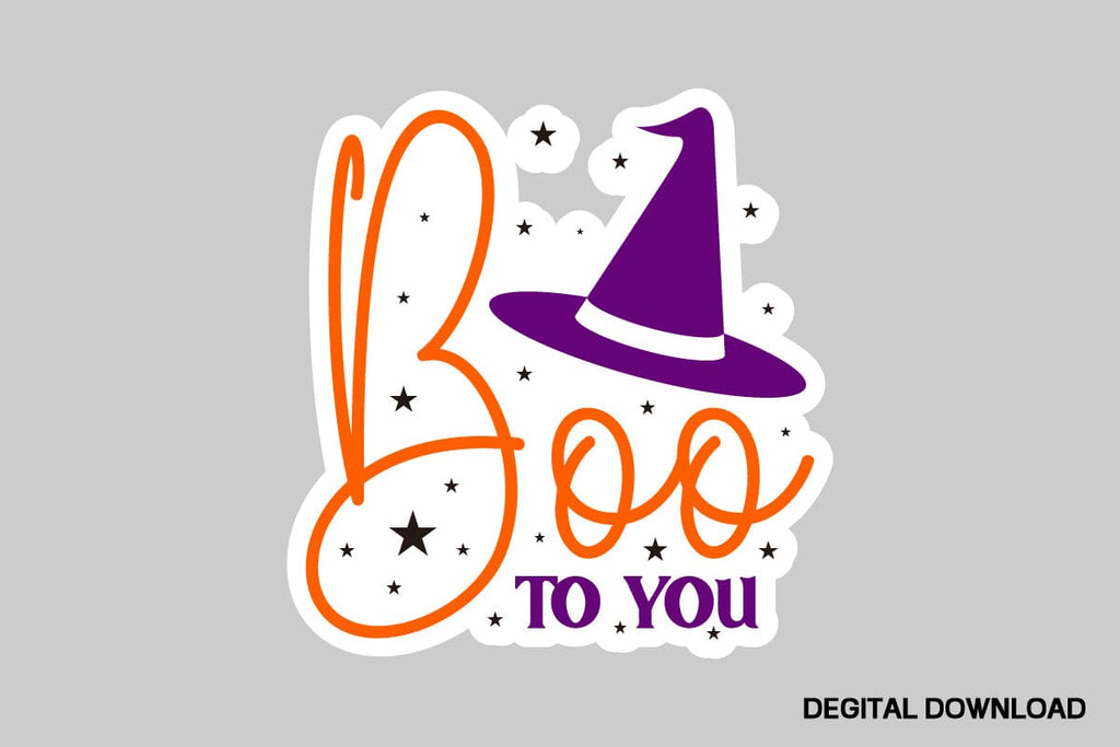 Boo To You Svg - So Fontsy