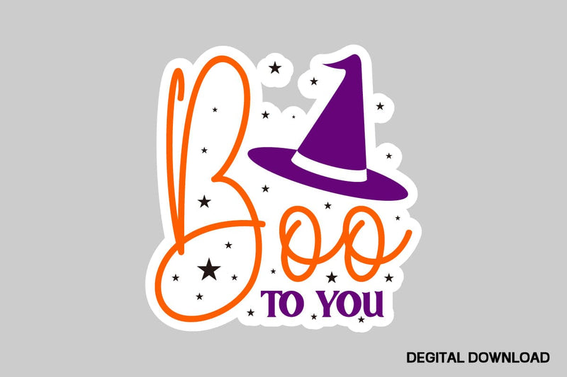 Boo To You Svg - So Fontsy