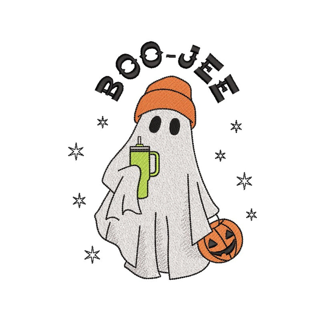 Boojee Ghost Embroidery Design, Halloween Machine Embroidery Design, 3 ...