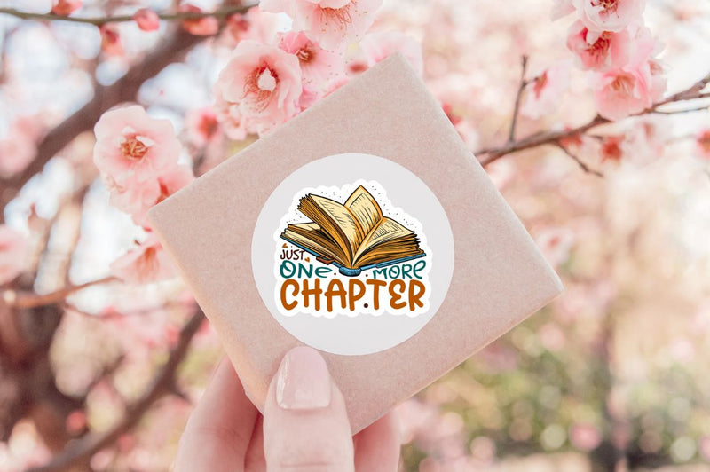 Book Lover Printable Stickers Bundle - So Fontsy