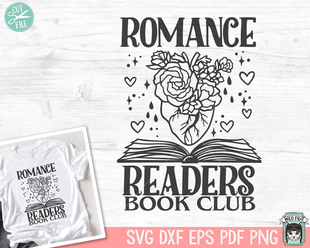 Books SVG, Reading svg, Romance svg, Book Lover svg, Book Club svg ...