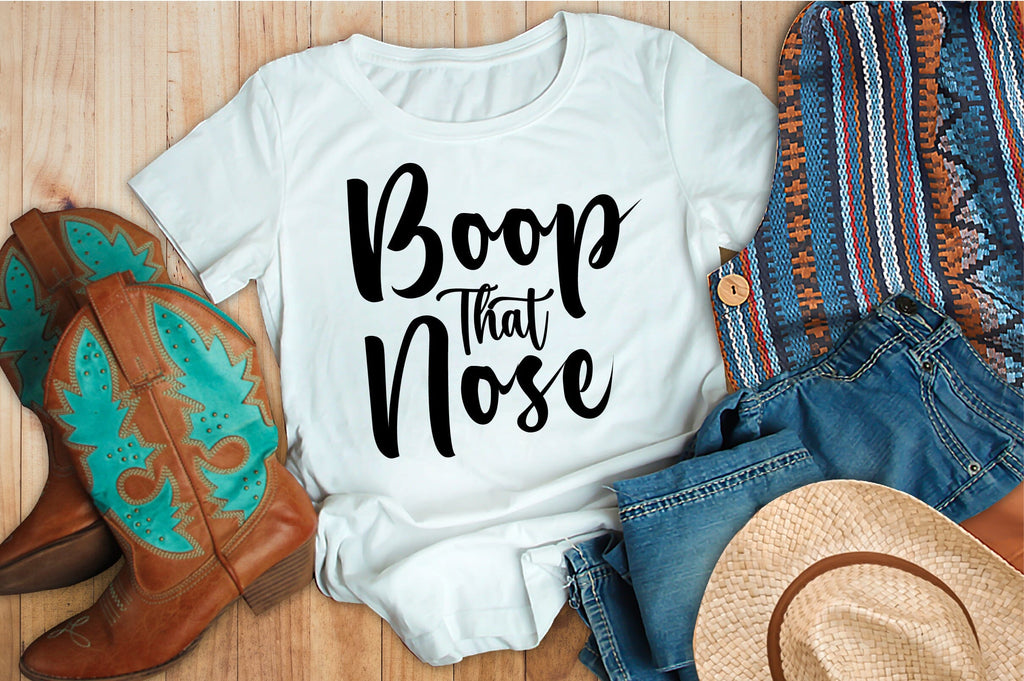 Boop That Nose svg - So Fontsy