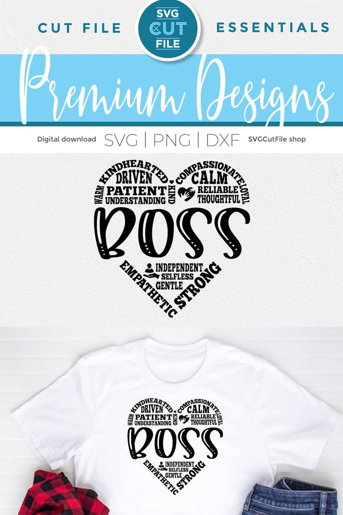 Boss svg - Boss svg for bosses appreciation day - So Fontsy