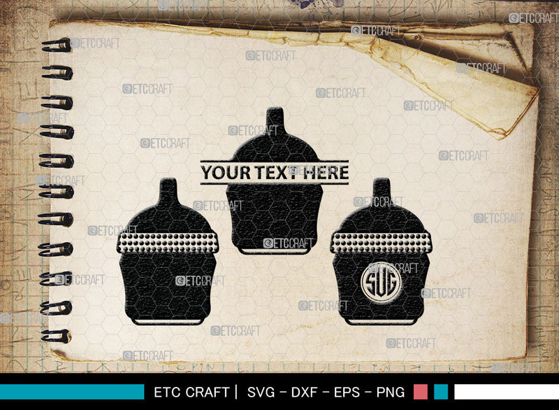 Bottle Bundle Monogram, Baby Bottle Silhouette, Baby Bottle SVG, Baby ...