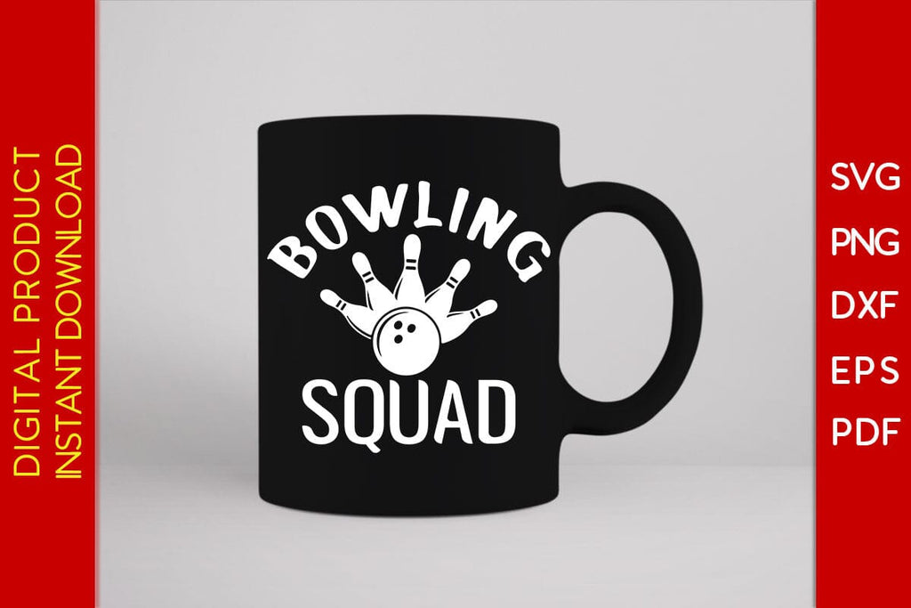 Bowling Squad SVG PNG PDF Cut File - So Fontsy