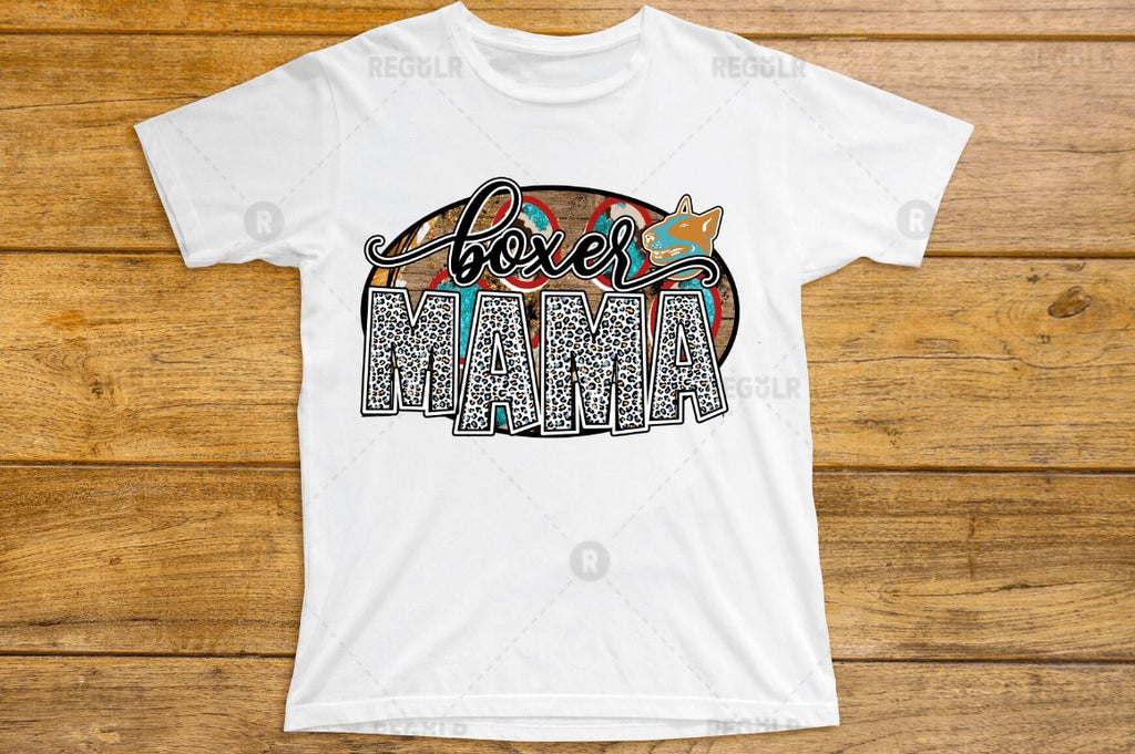 Boxer Mama SVG - So Fontsy