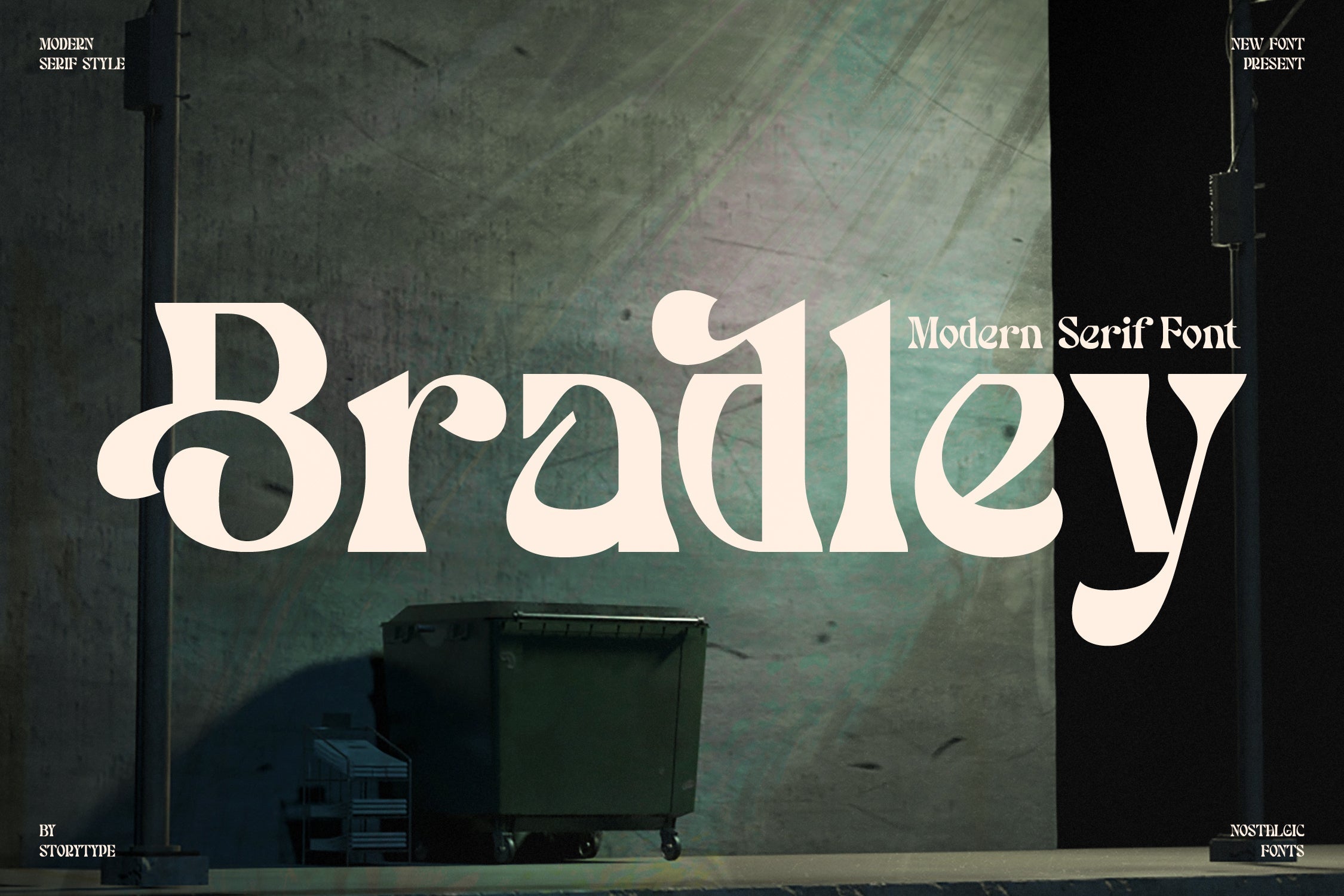 Bradley Typeface - So Fontsy