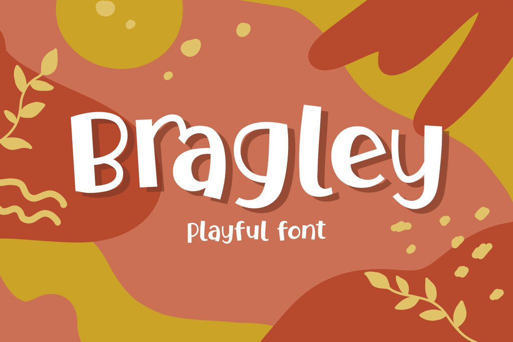 Bragley Font + Extra - So Fontsy