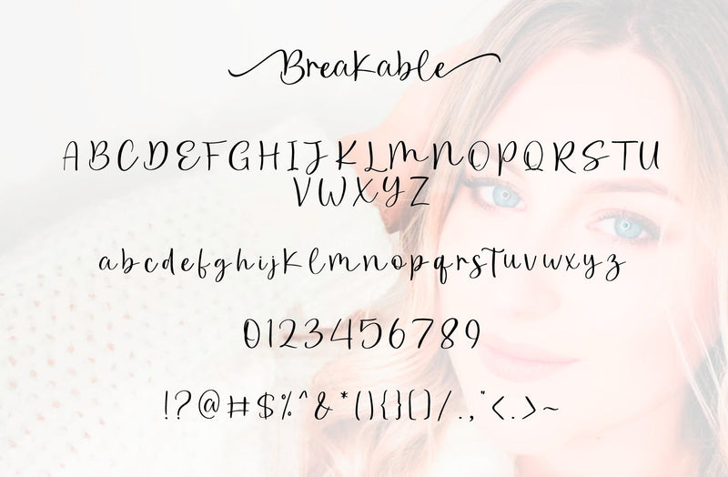 Breakable - So Fontsy