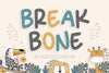 BREAKBONE Modern Playful Font - So Fontsy