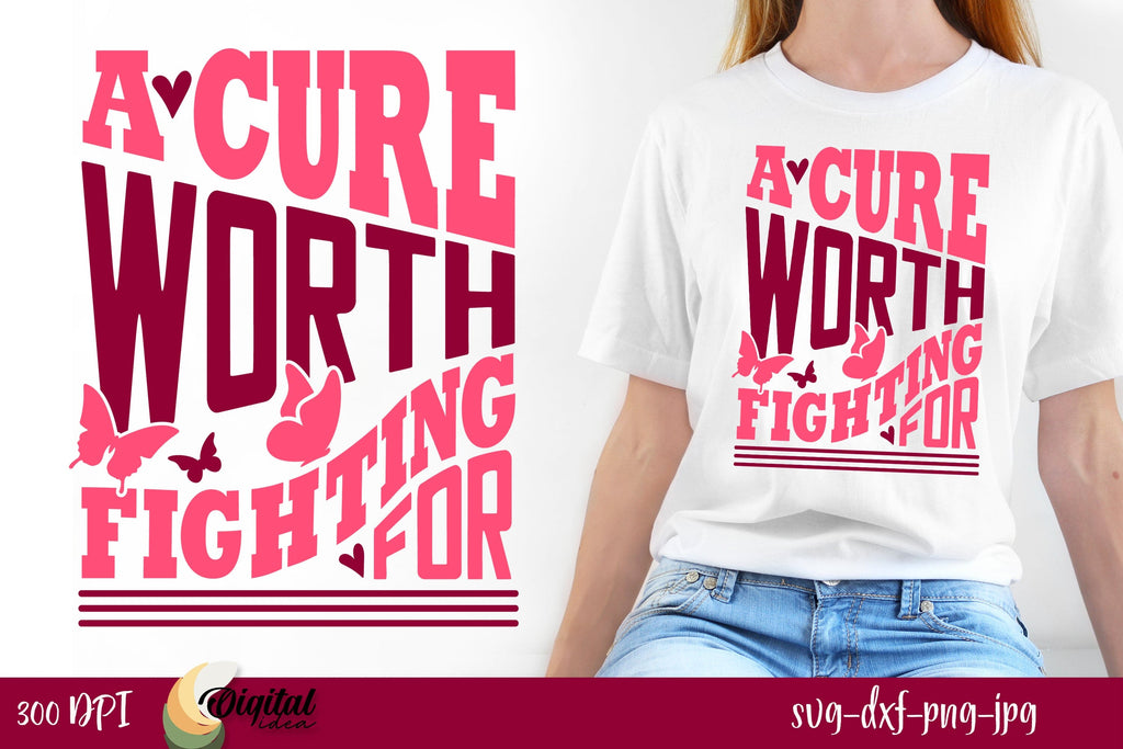 Breast Cancer Fighting Quotes | Supportive Design | Cure | Fight for ...