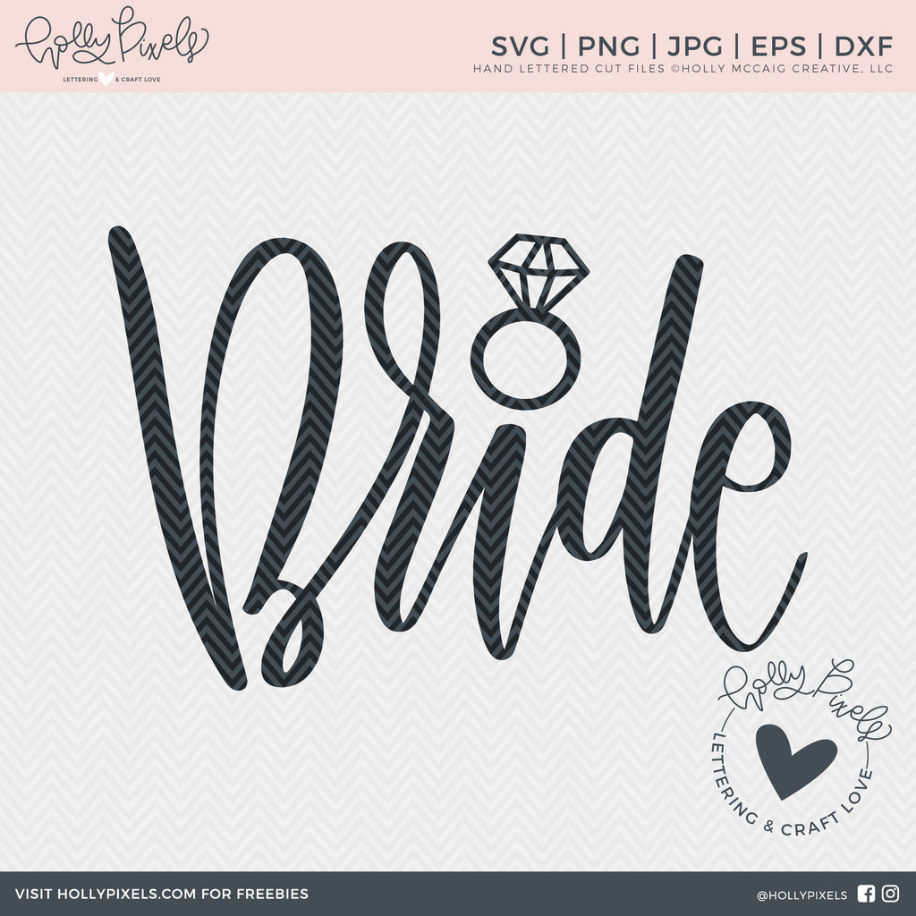 Bride SVG | Bride Ring SVG | Engagement SVG - So Fontsy