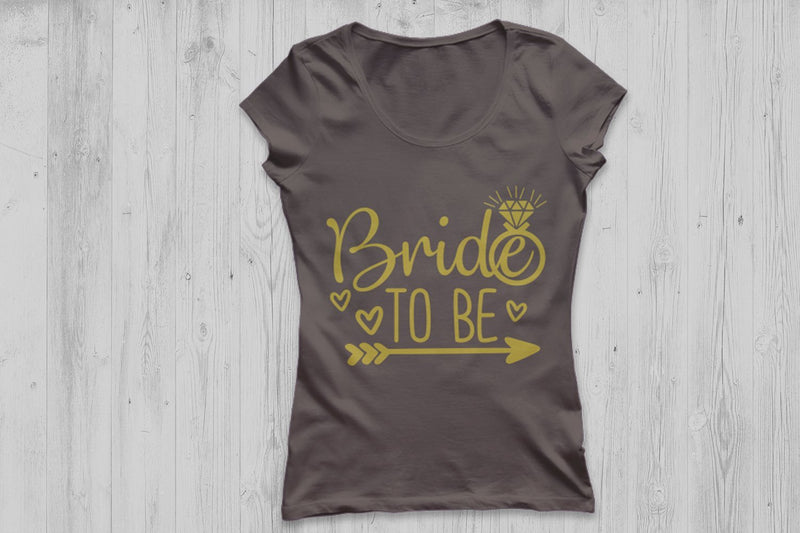 Bride To Be| Wedding SVG Cutting Files - So Fontsy