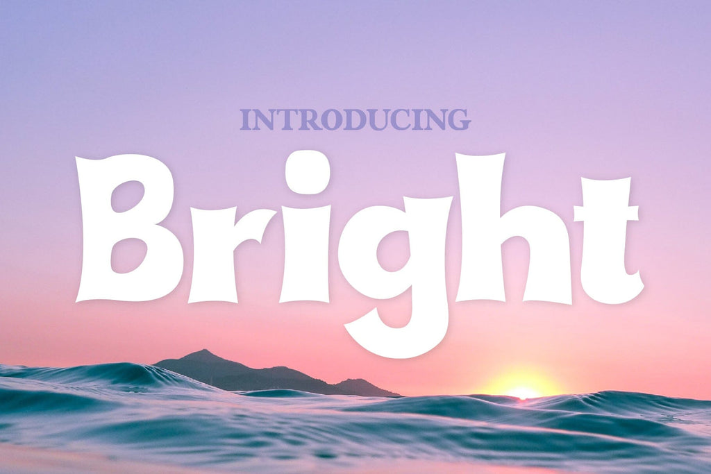 Bright Font - So Fontsy