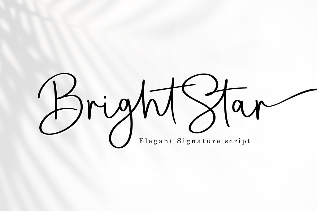 Bright Star - So Fontsy