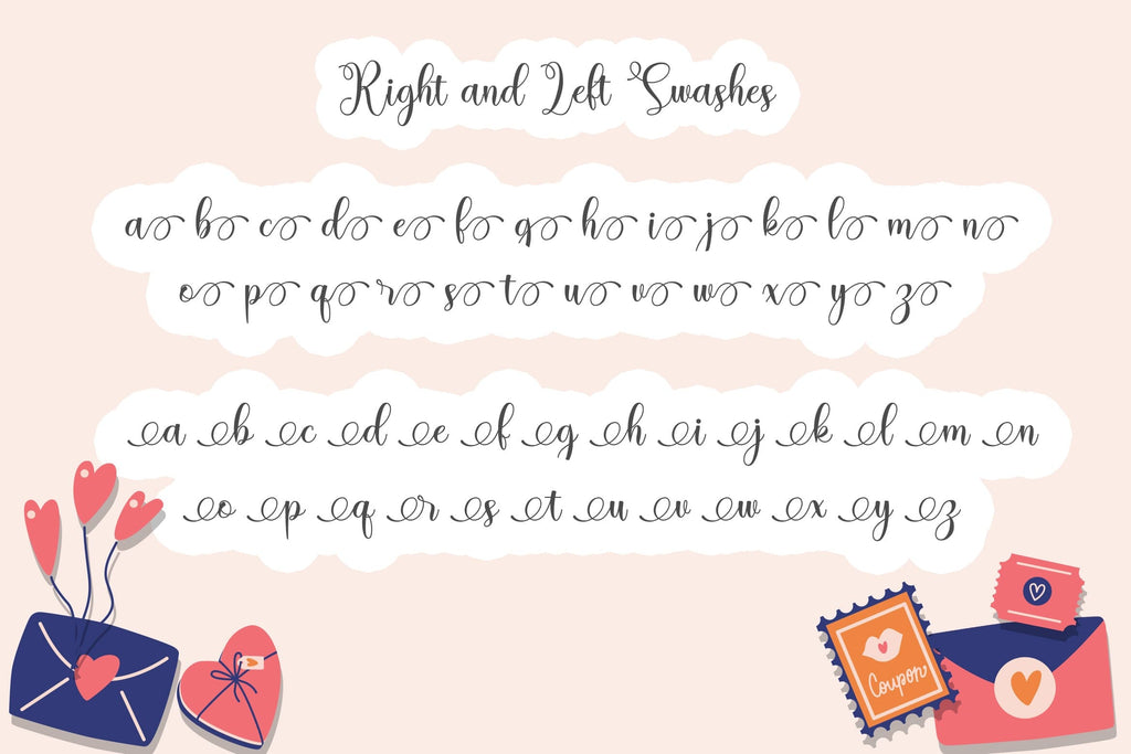 Bright Vibes (Swash Font, Swirly Font, Cute Font) - So Fontsy