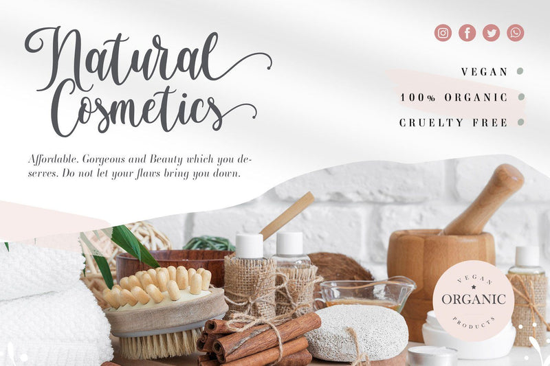 Brightside - Modern Calligraphy Font - So Fontsy