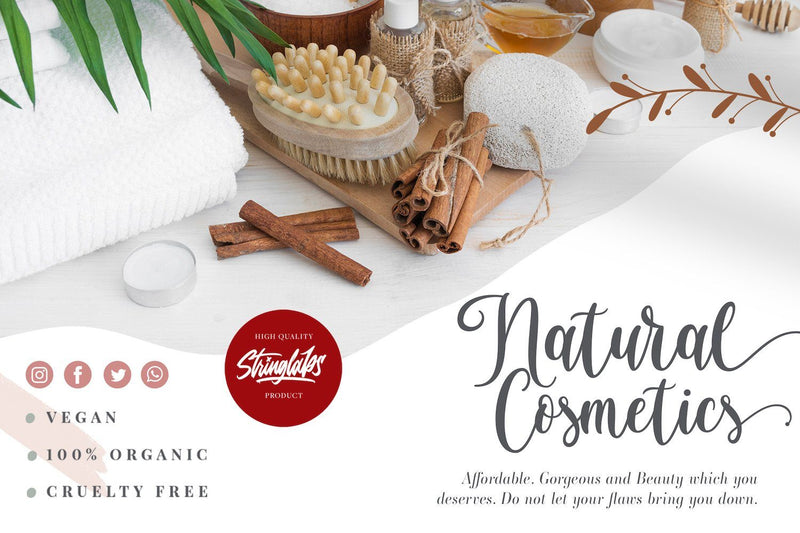 Brightside - Modern Calligraphy Font - So Fontsy