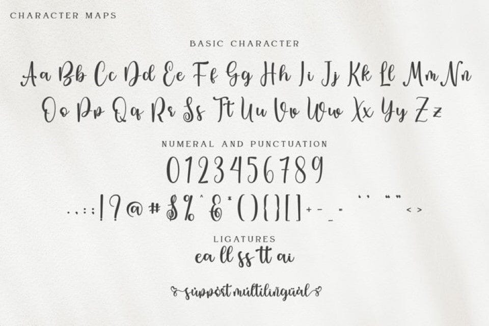 Brigtia Lovely Swash Font - So Fontsy
