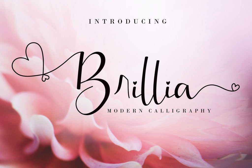 Brillia Calligraphy - So Fontsy