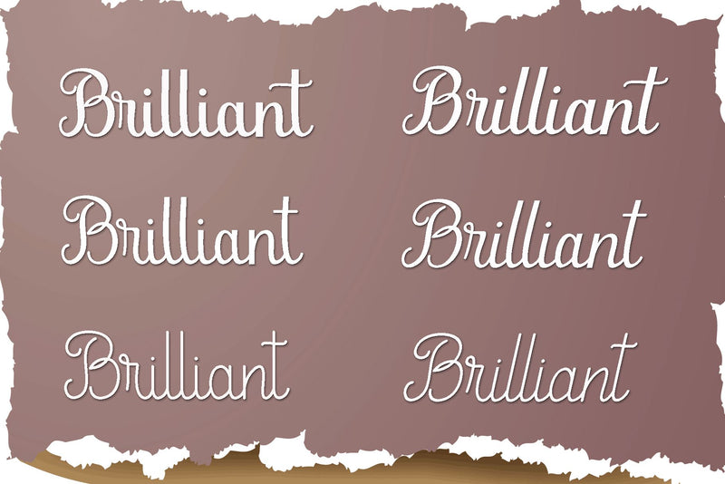 Brilliant Script - So Fontsy
