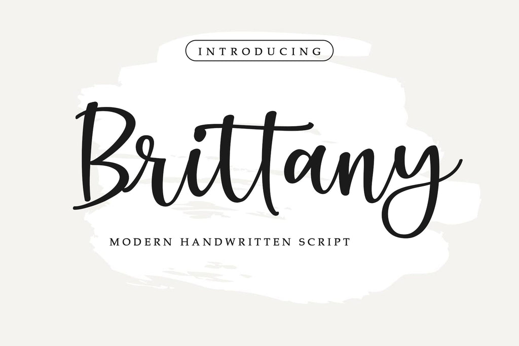 Brittany Font - So Fontsy