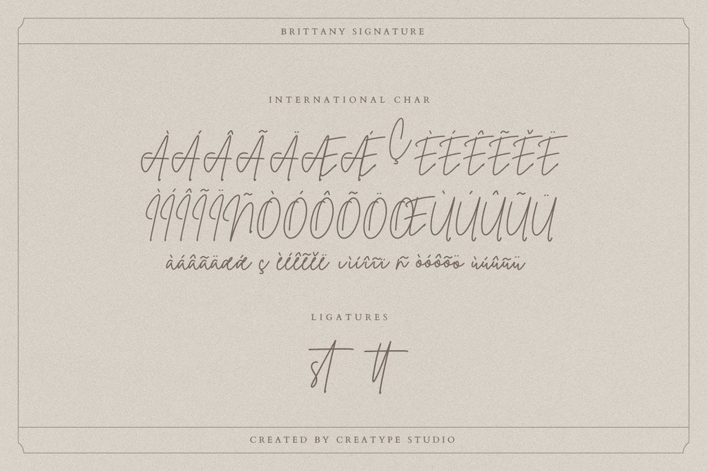 Brittany Signature Script - So Fontsy