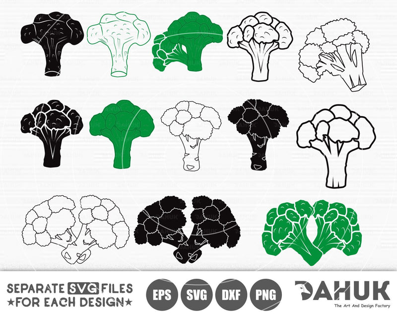 Broccoli svg | Vegetable svg | Broccoli Logo | Vegetable Clip Art ...