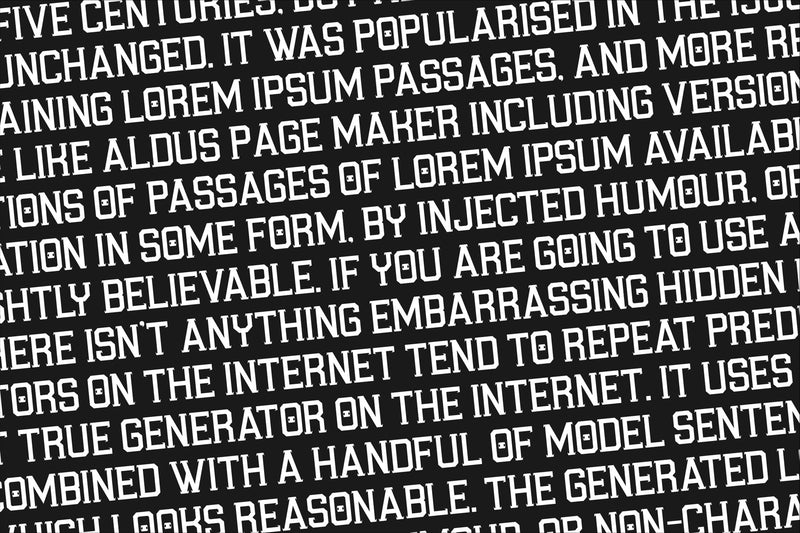 BROCKET FLAMING Typeface - So Fontsy