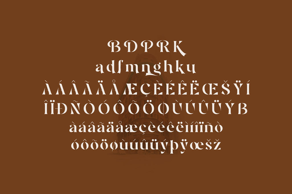 Brogte Typeface - So Fontsy