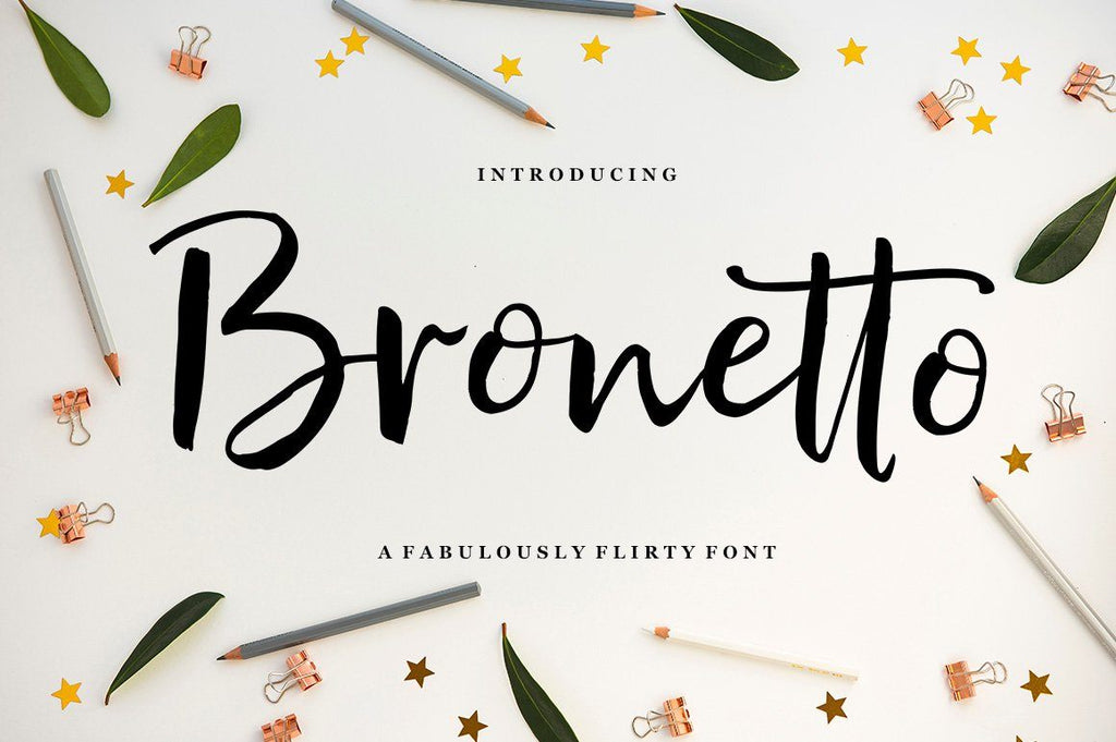 Bronetto Script - So Fontsy