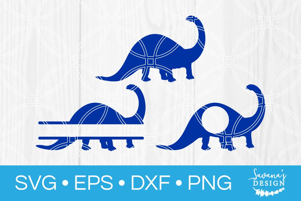 Brontosaurus Dinosaur - So Fontsy