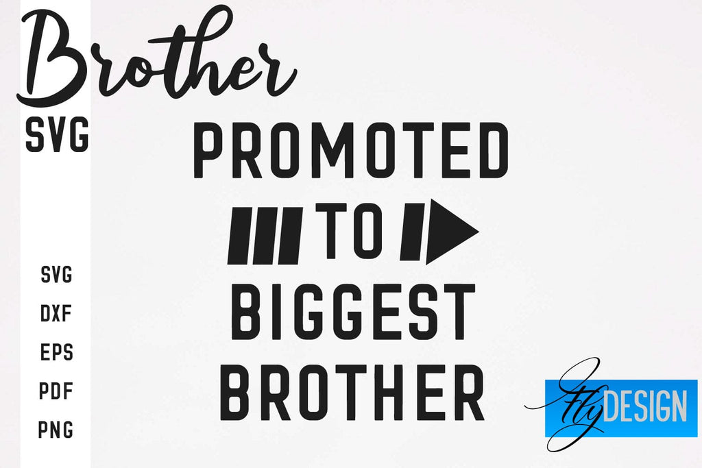 Brother SVG | Brother Quotes Design | Family SVG - So Fontsy