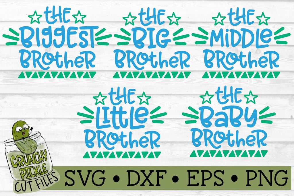 Brothers SVG Cut File - So Fontsy