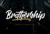 Brothership - Freestyle Brush Font - So Fontsy