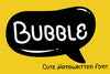 Bubble - playful font - So Fontsy