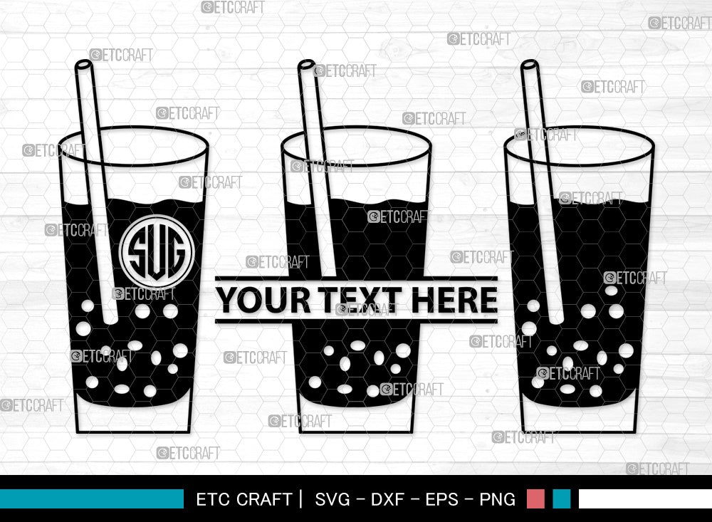 Bubble Tea SVG | Boba Tea Svg | Bubble Milk Tea Svg | Pearl Milk Tea ...