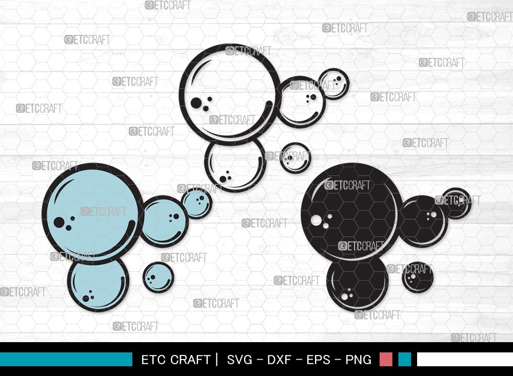 Bubbles SVG Cut File | Soap Bubbles Svg | Blowing Bubbles Svg | Bubble ...