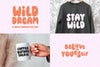 Bubbly Retro Font Bundle - So Fontsy