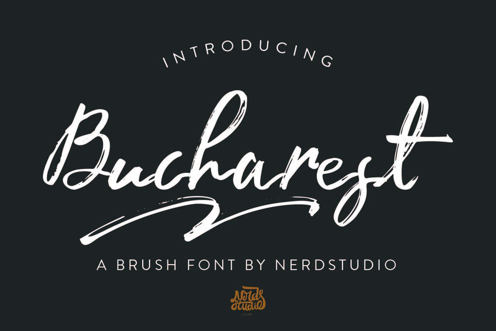 Bucharest Brush Font - So Fontsy
