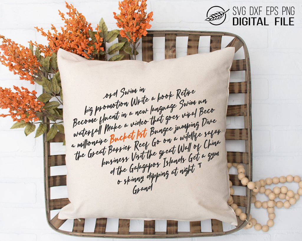 Bucket list - So Fontsy