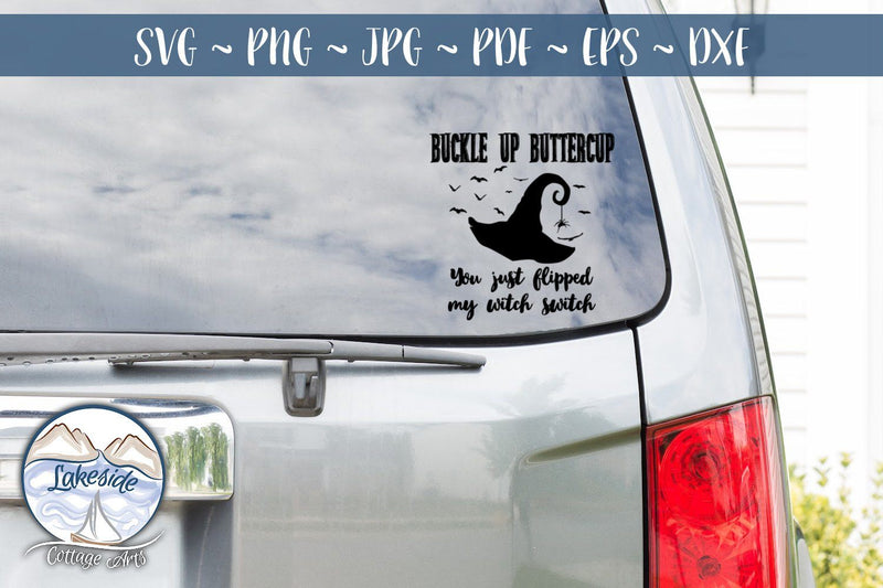Buckle Up Buttercup - So Fontsy