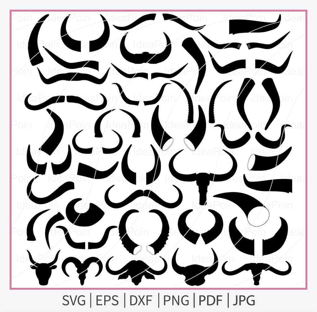 Buffalo horn svg, Drinking horn, Buffalo svg, Horn svg, Buffalo horns ...