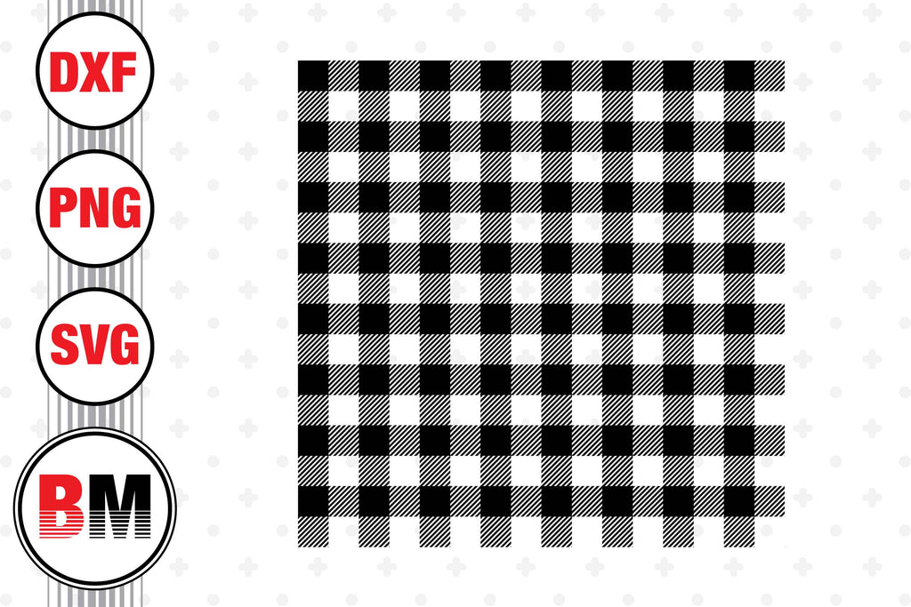 Buffalo Pattern SVG, PNG, DXF Files - So Fontsy