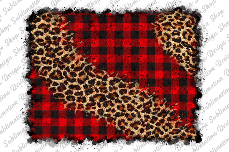 Buffalo Plaid Background PNG, Christmas Background Png, Leopard ...
