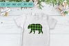 Buffalo Plaid Bear Svg, Christmas Bear Svg, Christmas Svg - So Fontsy
