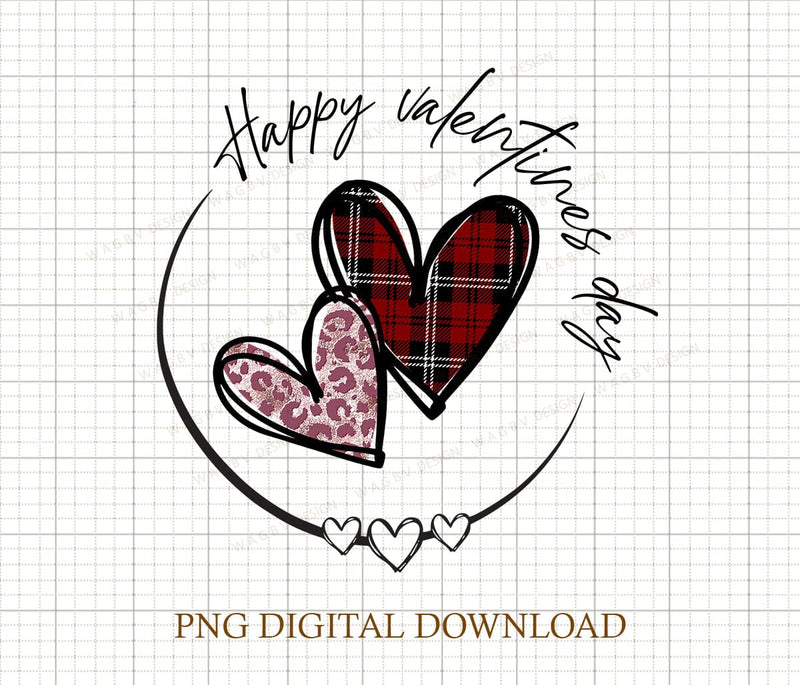 Buffalo Plaid Heart Valentines Day Png,Valentines Day Png For Woman ...